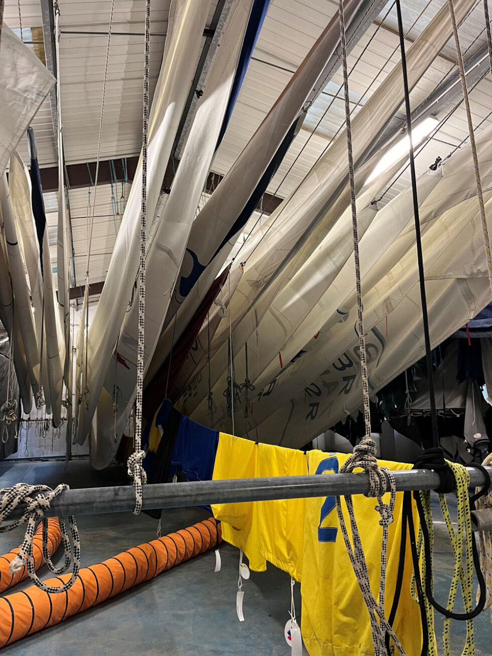 Washing, Overhaul & Storage - Sanders Sails